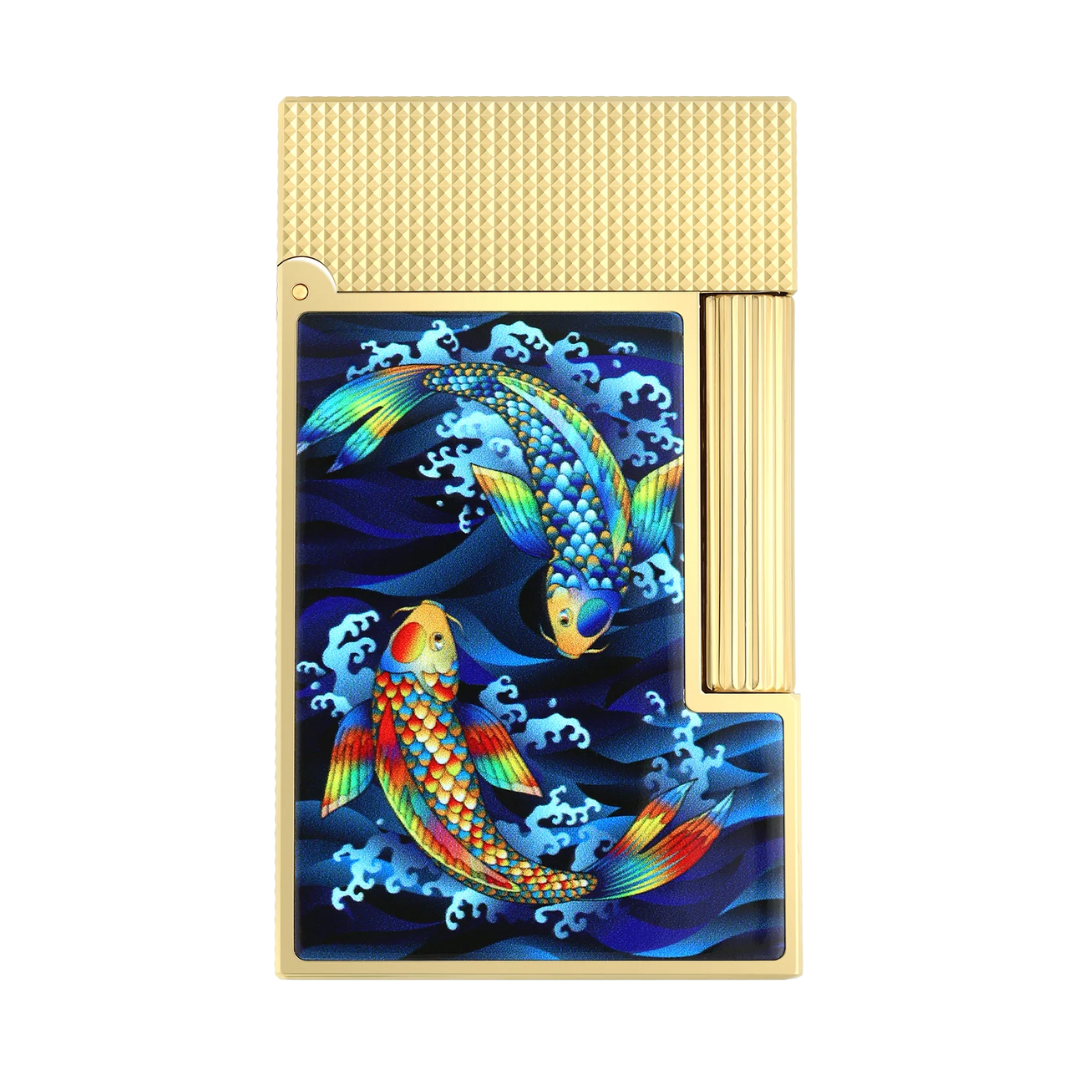 ST Dupont Ligne 2 Koi Fish Lighter – City Cigar Emporium
