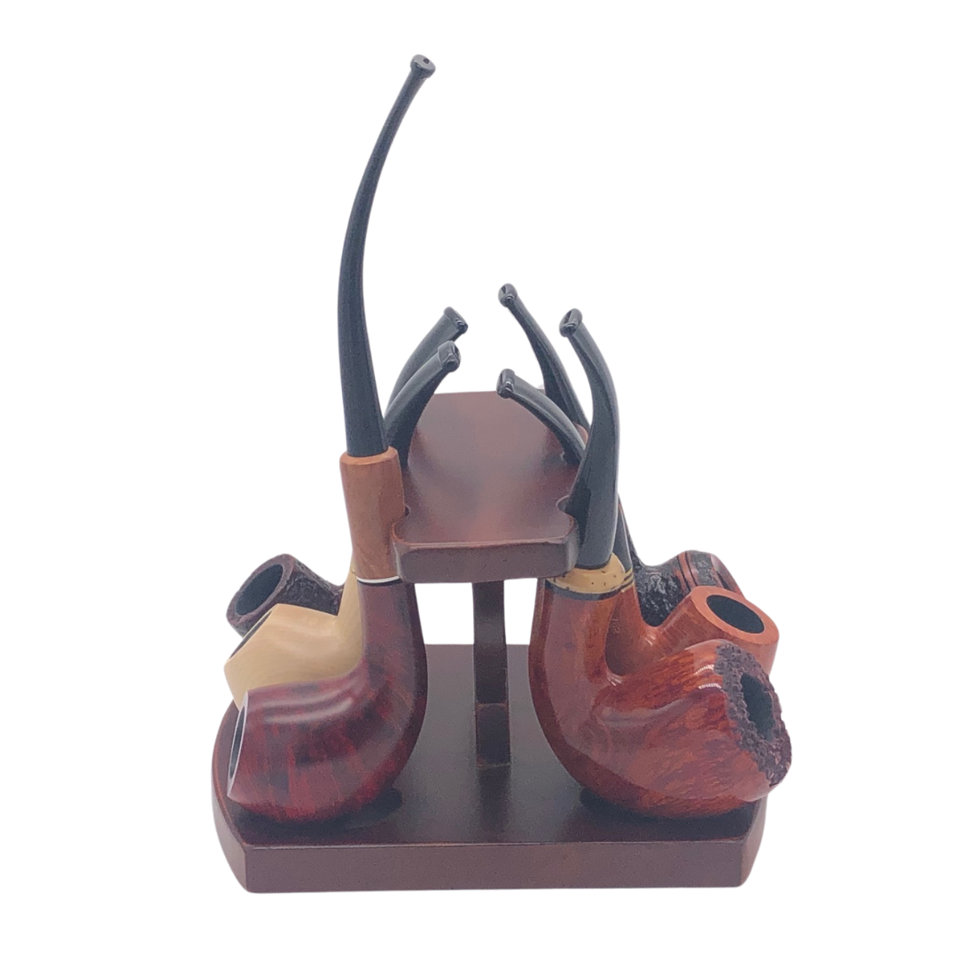 Wood Unbranded Pipe Stands Multi-Pipe – City Cigar Emporium